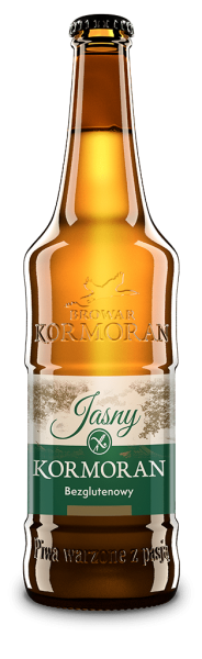 Kormoran Jasny Bezglutenowy - Browar Kormoran - Wymarzona sztuka piwa